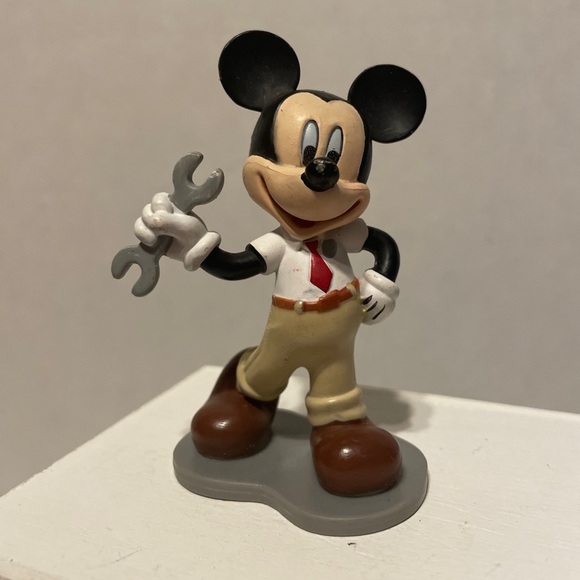 Disney | Toys | Mickey Mouse Office Worker Wrench 325 Figure Disney ...